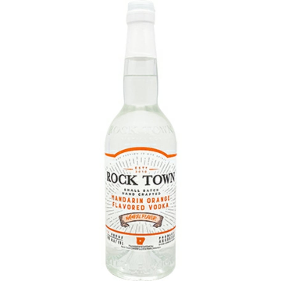 .750 Rock Town Mandarin Orange Vodka, 70 Proof - Little Rock, Arkansas ...